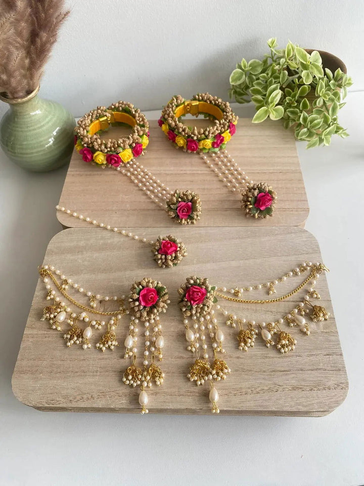 Shop kalire/kaleera for Indian Brides | Handcrafted Flower kalire ...
