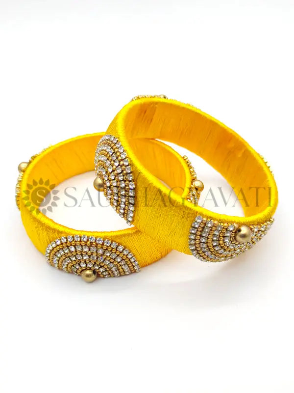 Silk Thread Bangles Latest Design 2024 |Saubhagyavati.in